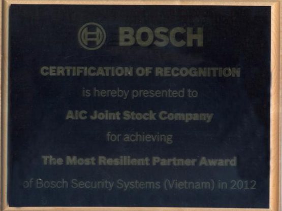 The Vice president of Bosch’s security system sector visited the AIC ...